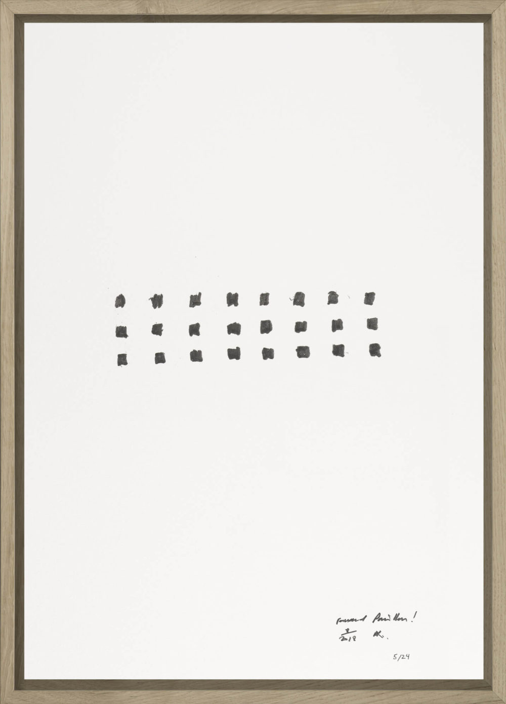 Art print Fernand Pouillon by architect Rudy Ricciotti