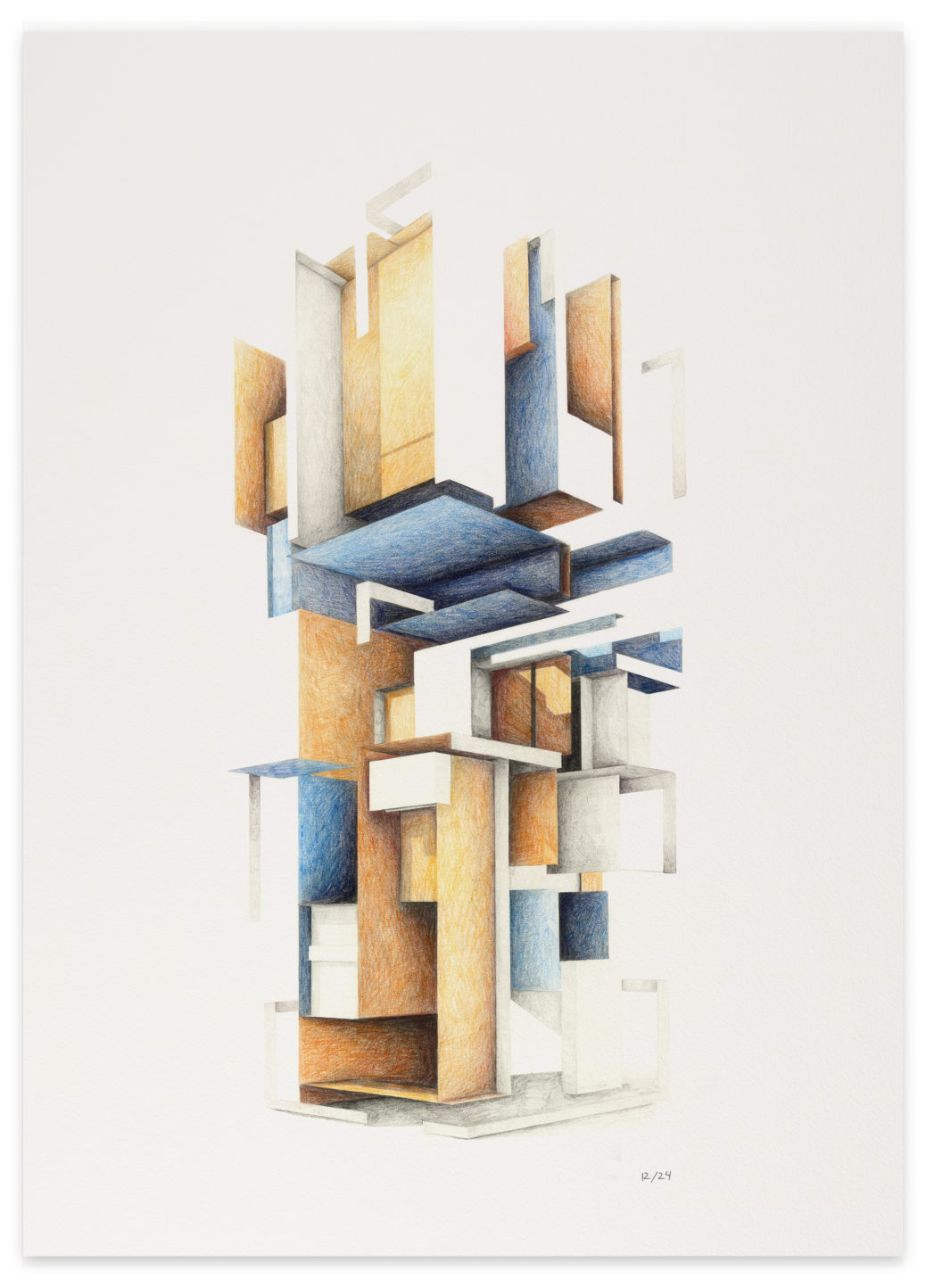 Shop the art print Non-Functional Structures II by architect M. van Berkum